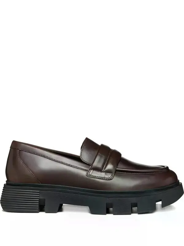 Geox Vilde Penny-strap Platform Loafers