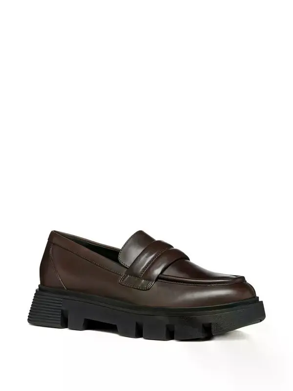 Geox Vilde Penny-strap Platform Loafers