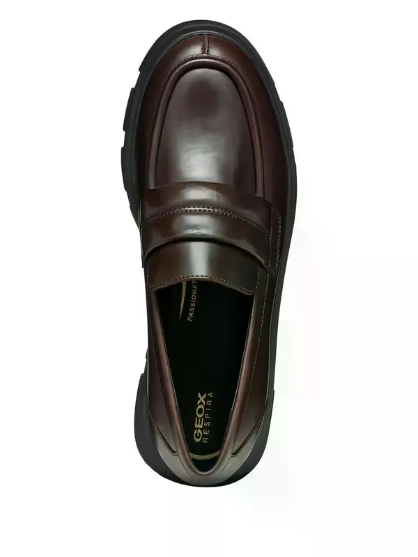 Geox Vilde Penny-strap Platform Loafers