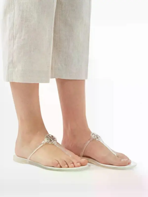 Tory Burch Miller Jelly Thong Sandals - White
