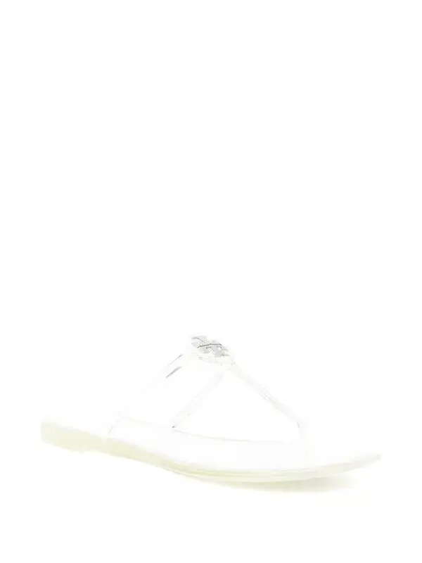 Tory Burch Miller Jelly Thong Sandals - White