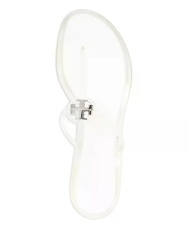 Tory Burch Miller Jelly Thong Sandals - White