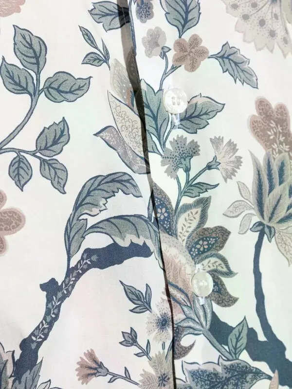 Etro Floral-print Shirt - White