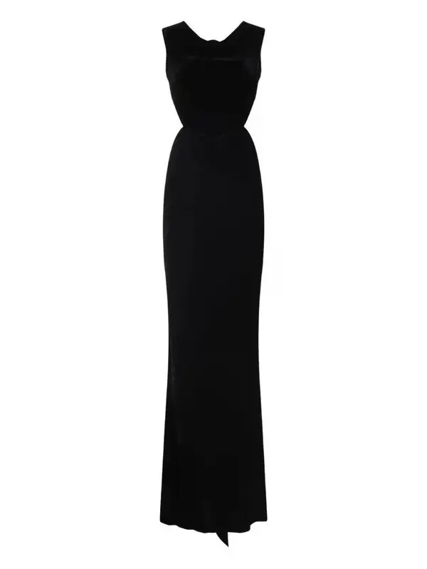 Rick Owens Cut-out Velvet Dress
