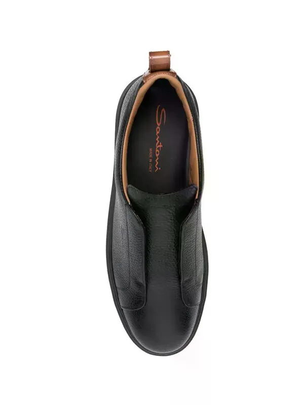 Santoni Leather Sneakers