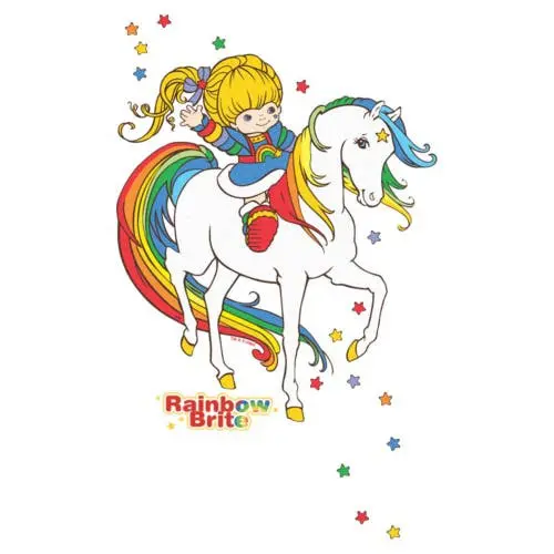 RAINBOW BRITE With Starlite Graphic T-shirt