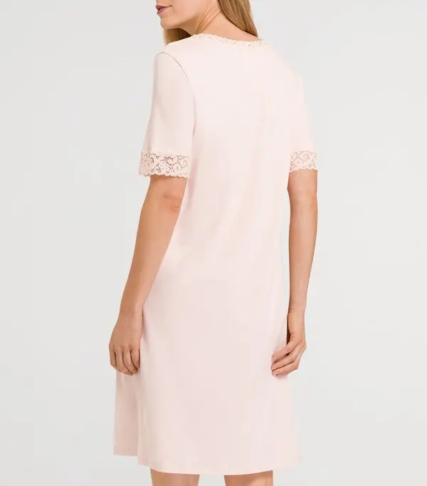 Hanro Cotton Moments Nightdress - Neutral