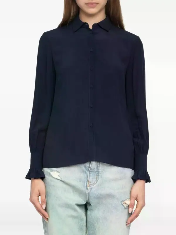 Zadig&Voltaire Ruffled-cuff Button-down Shirt