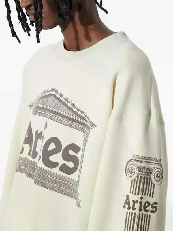 Aries Graphic Print Sweatshirt