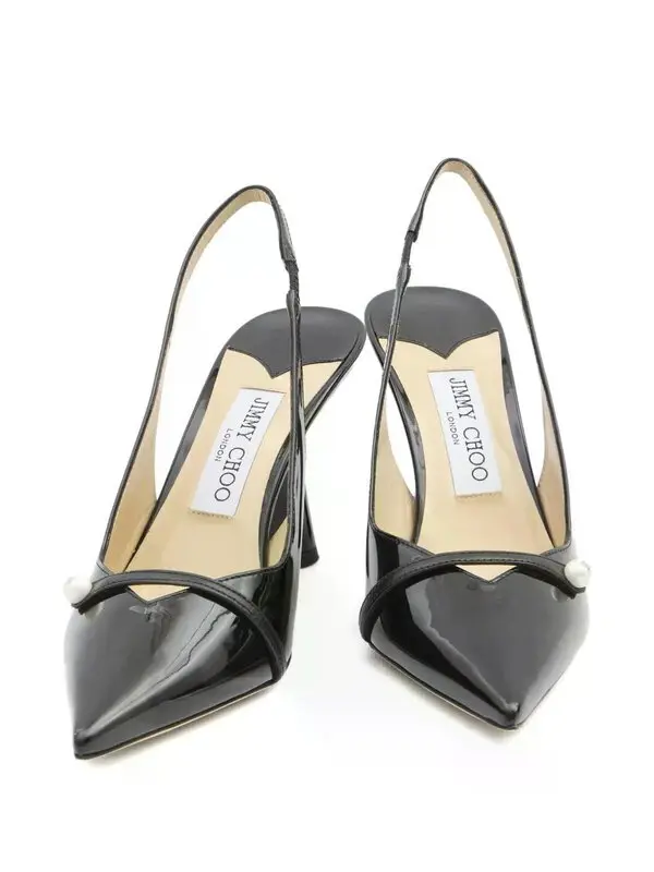 JIMMY CHOO 85mm Amita Slingback Pumps