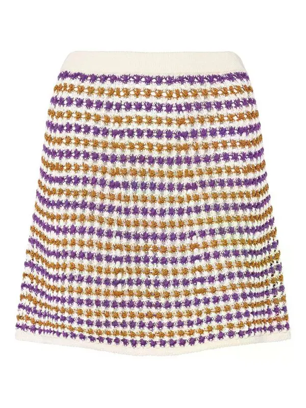 ERES Knitted A-line Mini Skirt
