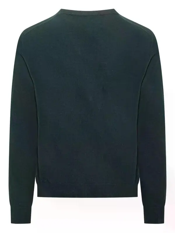 Etro Embroidered Crew-neck Sweater - Green