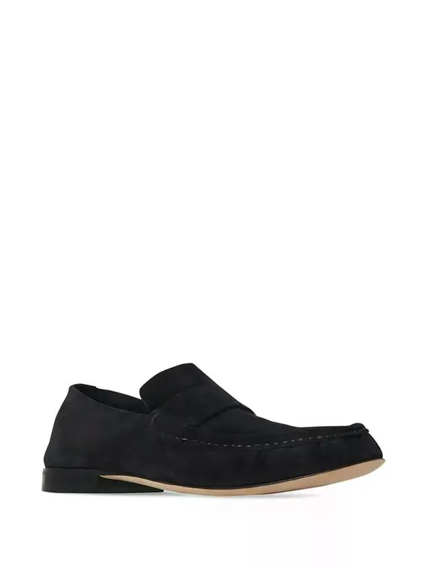 THE ROW Suede Loafers
