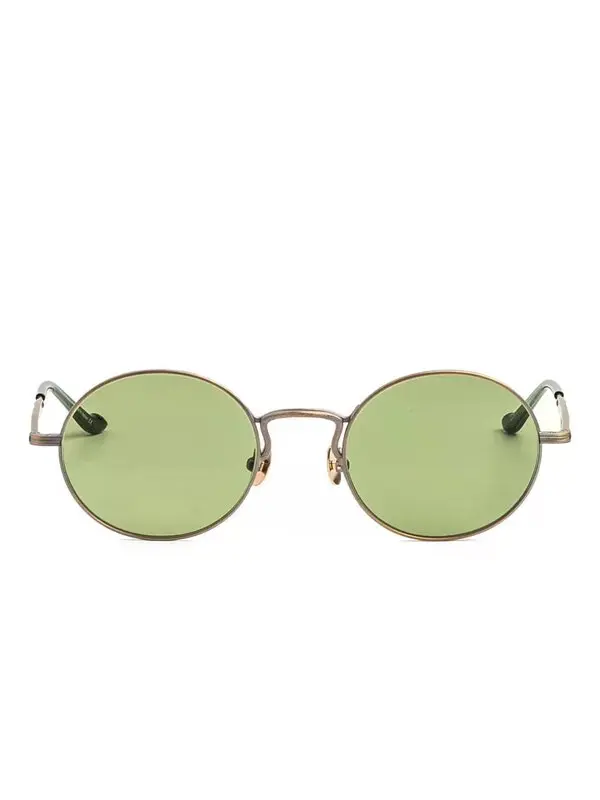Matsuda Round-frame Sunglasses - Gold