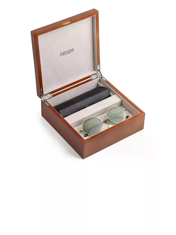 Matsuda Round-frame Sunglasses - Gold