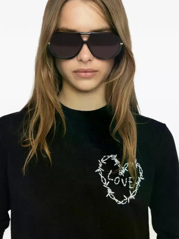 Zadig&Voltaire Heart-motif Sweater
