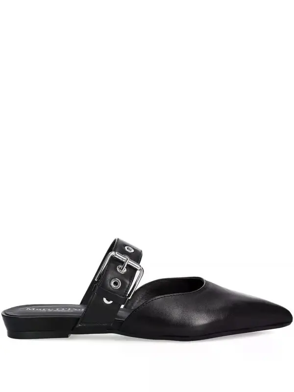 Marc O'polo Buckle Pointed-toe Mules