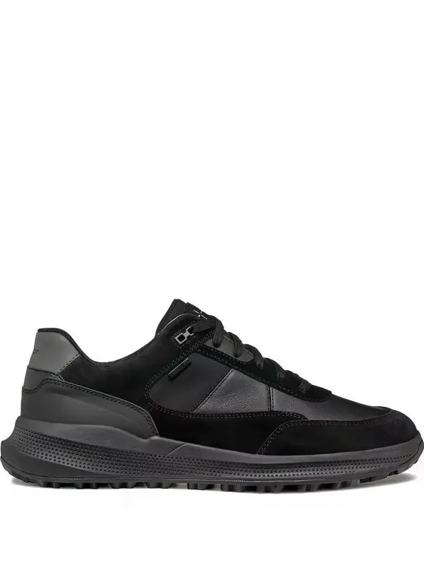 Geox Leather Sneakers - Black