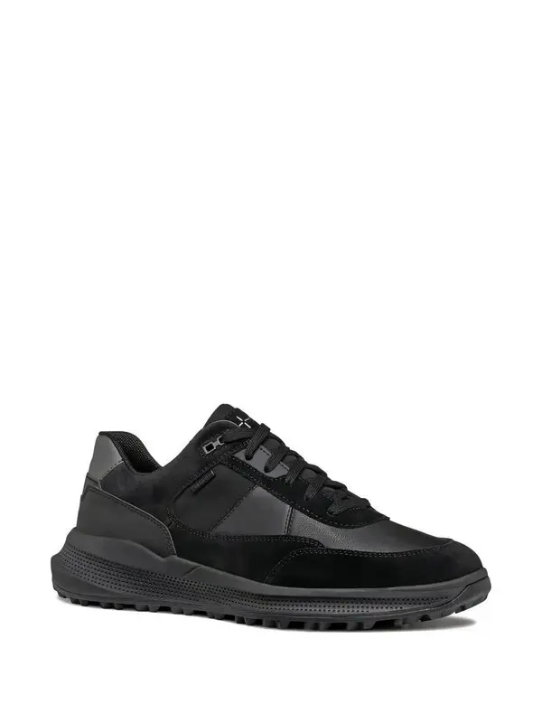 Geox Leather Sneakers - Black