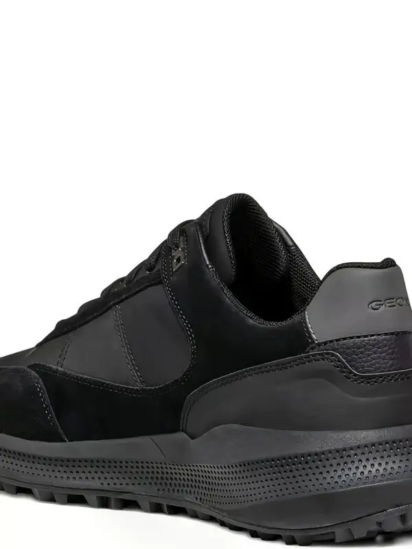 Geox Leather Sneakers - Black