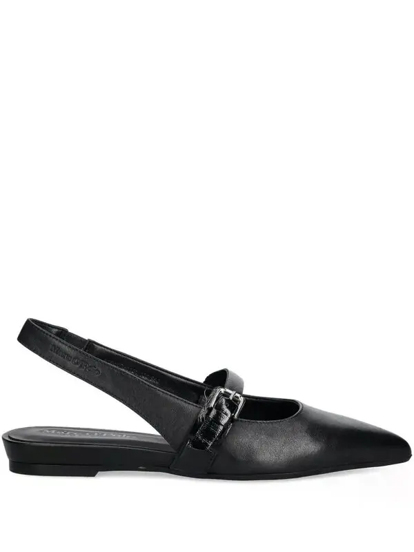 Marc O'polo Buckled Slingback Ballet Flats