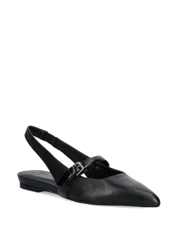 Marc O'polo Buckled Slingback Ballet Flats