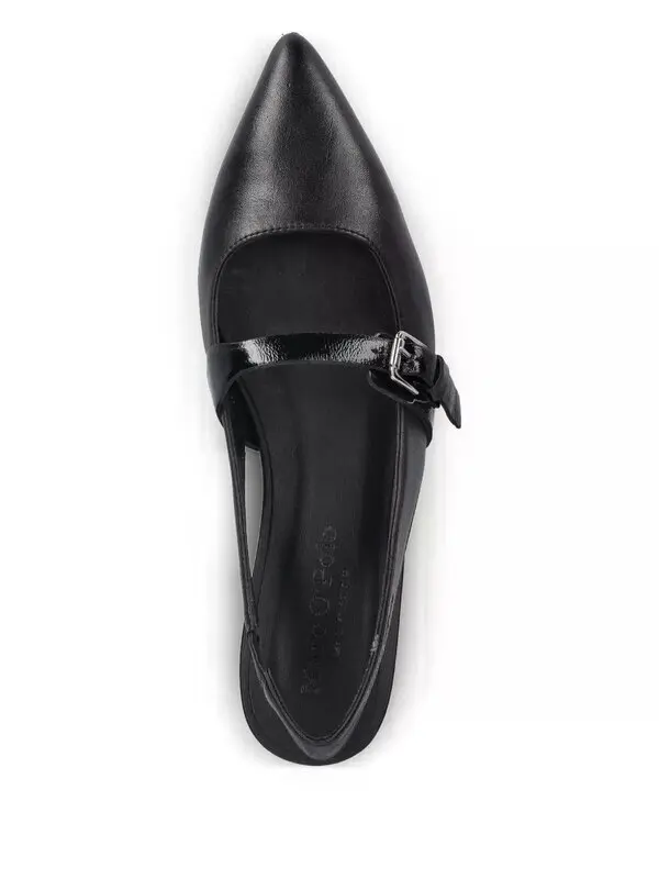 Marc O'polo Buckled Slingback Ballet Flats