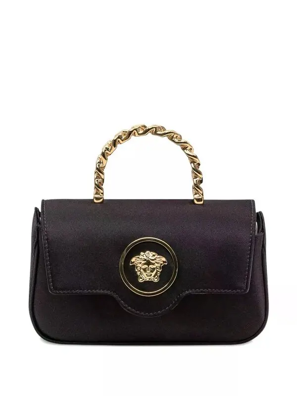 Versace La Medusa Mini Bag - Black