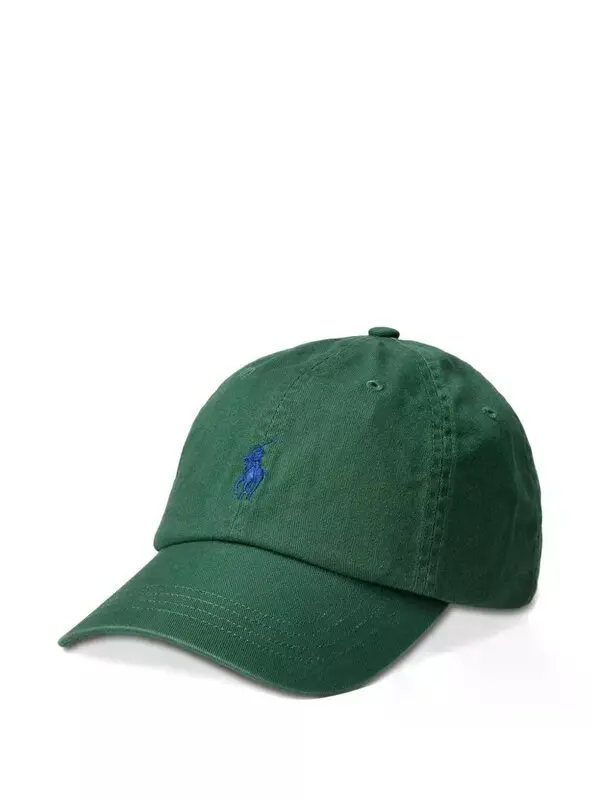 Polo Ralph Lauren Embroidered Logo Baseball Cap - Green