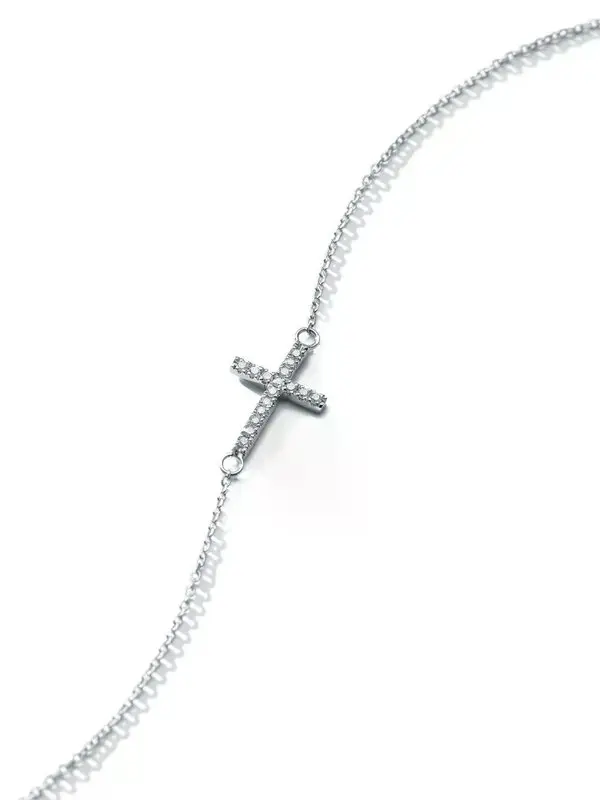 Mateo Diamond Cross Bracelet