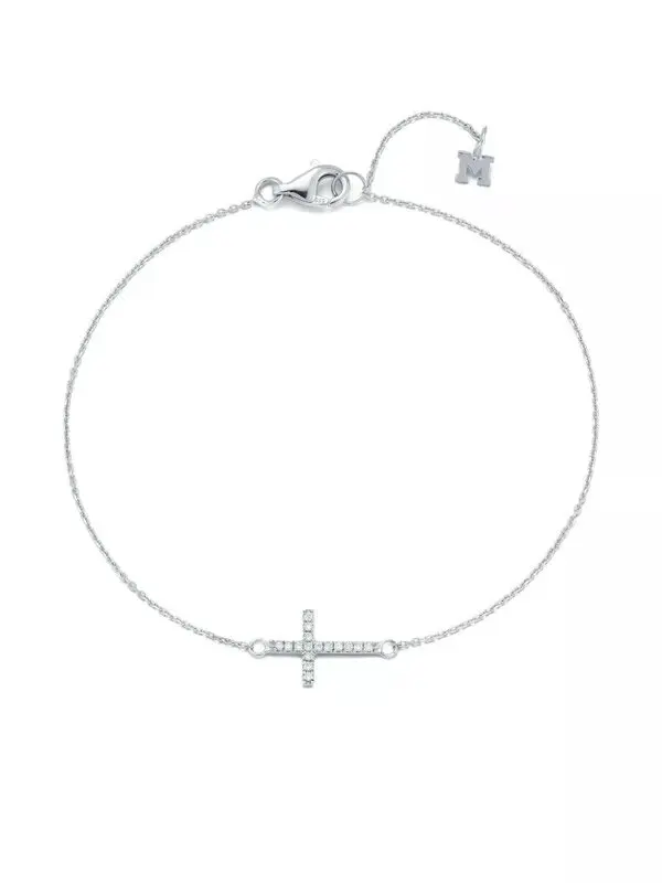 Mateo Diamond Cross Bracelet