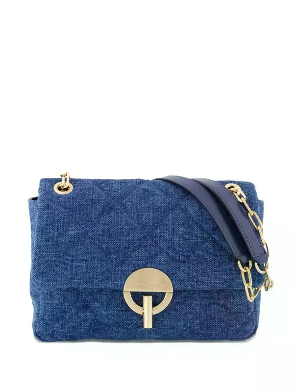 Vanessa Bruno Moon Quilted Chain Bag - Blue