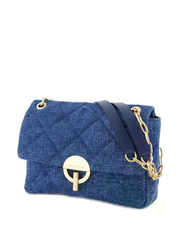 Vanessa Bruno Moon Quilted Chain Bag - Blue