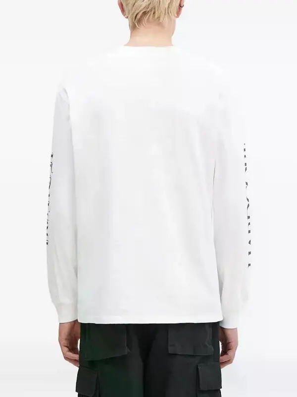 Aries Wolf-print Long-sleeve T-shirt