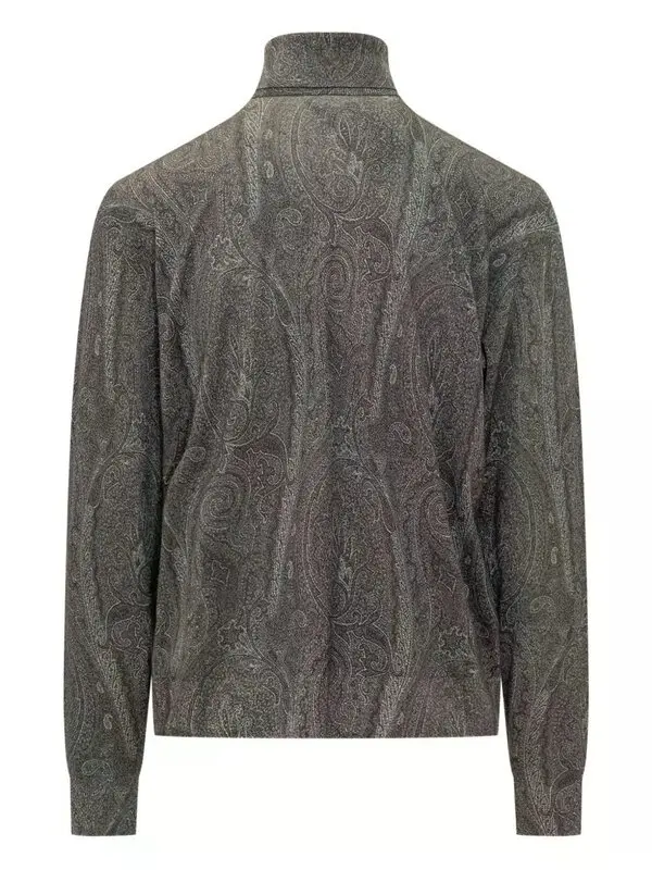 Etro Paisley Turtleneck Sweater