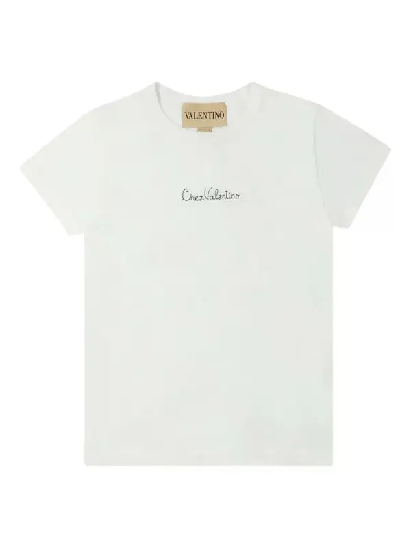 Valentino Garavani Cotton T-shirt - Neutrals