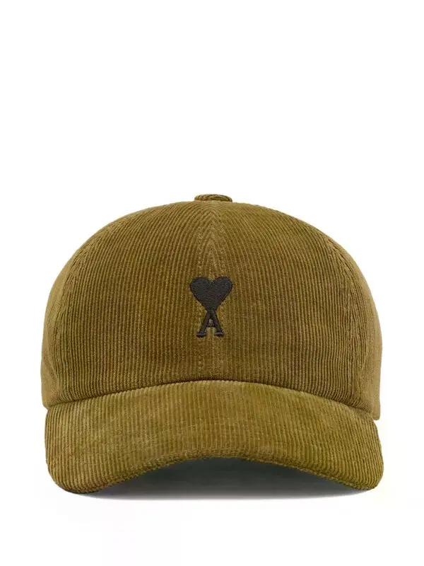 Ami De Coeur Corduroy Cap - Green