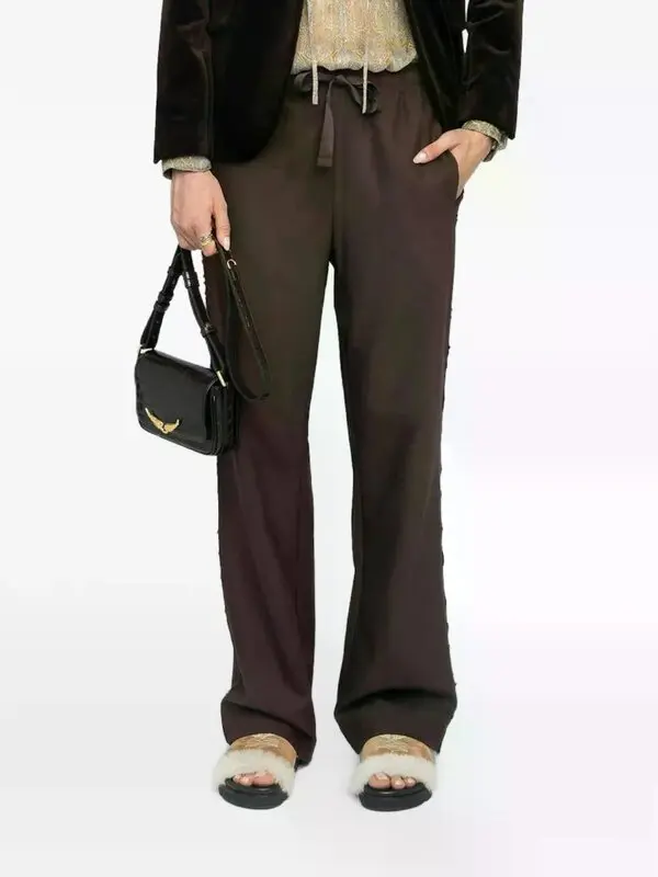 Zadig&Voltaire Evy Drawstring Trousers - Brown