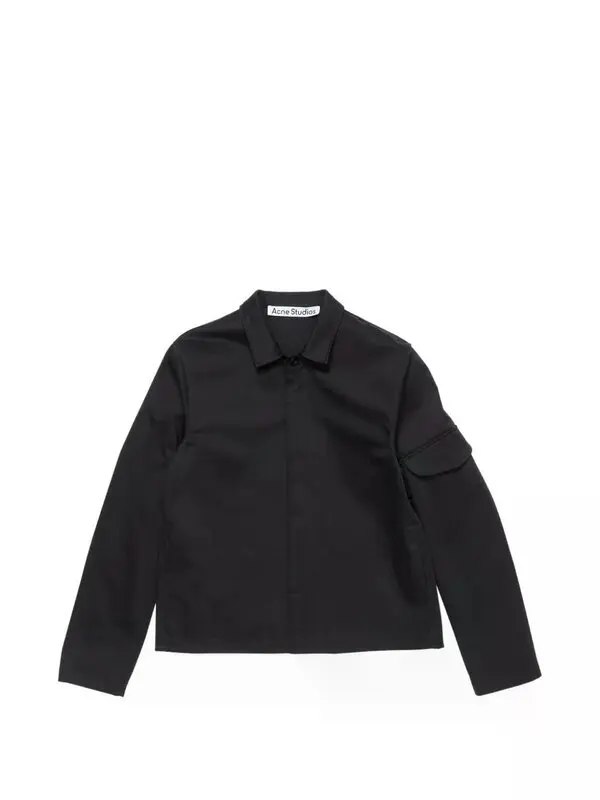 Acne Studios Button-fastening Jacket - Black