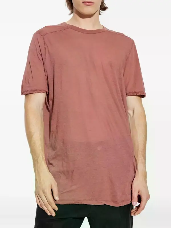 Rick Owens Cotton T-shirt - Red