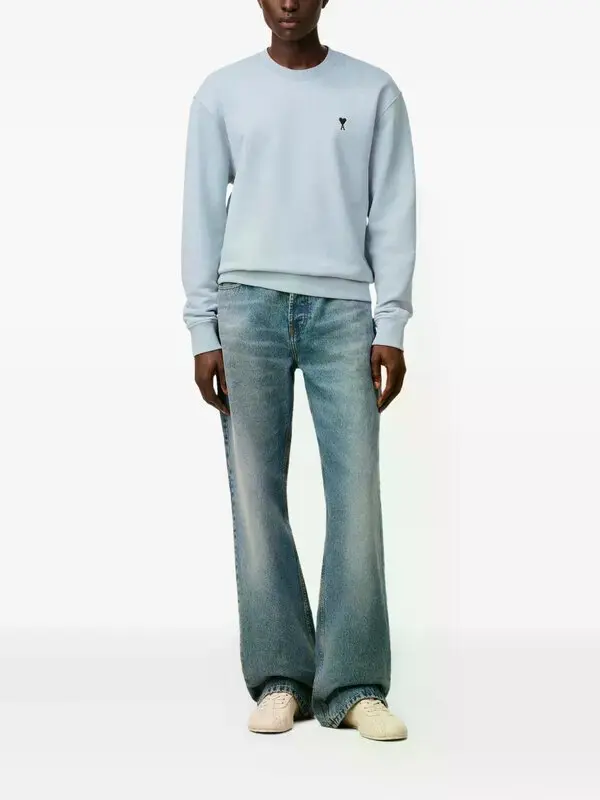 AMI Paris De Coeur Cotton Sweatshirt
