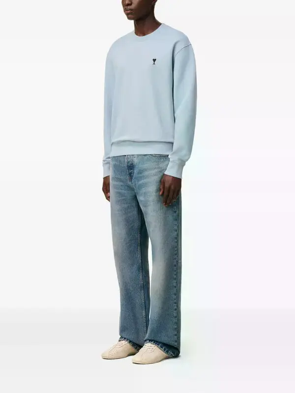 AMI Paris De Coeur Cotton Sweatshirt