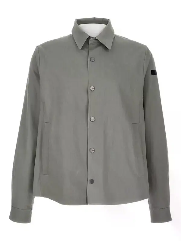 RRD - ROBERTO RICCI DESIGN Button-fastening Patch-detail Shirt Jacket - Grey