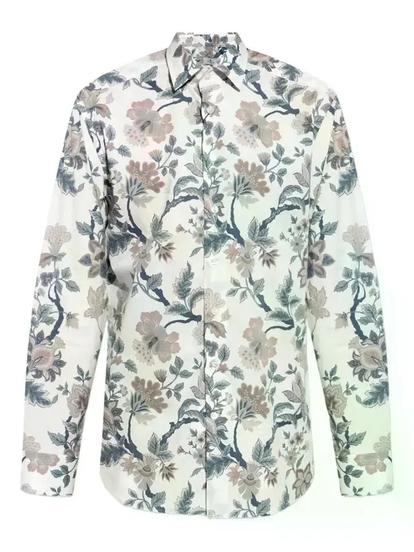 Etro Floral-print Shirt - White