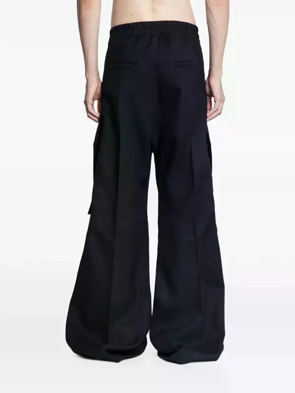 Rick Owens Zip-pocket Cargo Trousers - Black