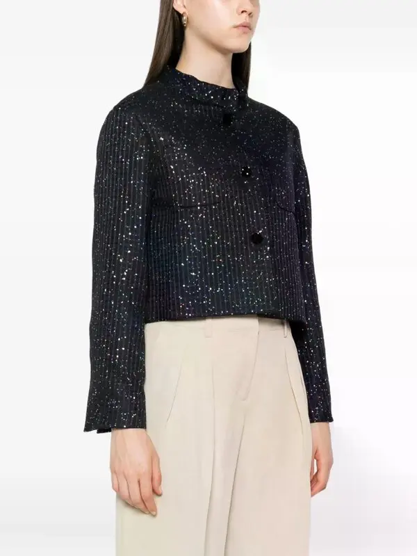 Max Mara Sequin-embellished Jacket