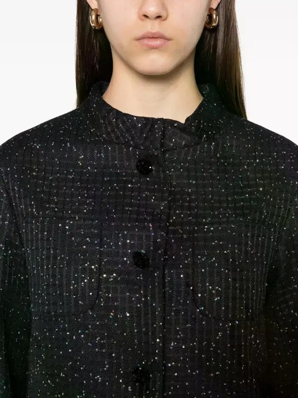 Max Mara Sequin-embellished Jacket