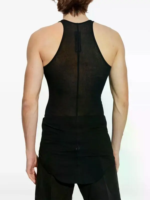 Rick Owens Ribbed Racerback Vest