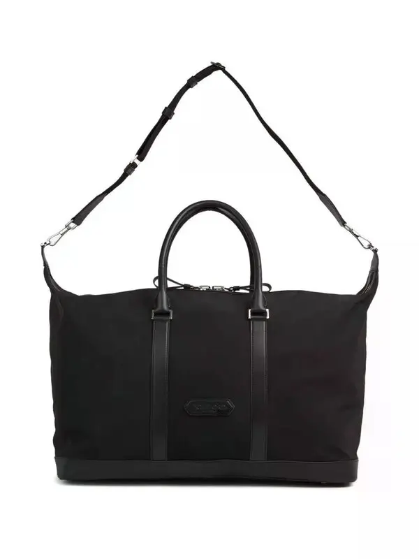 TOM FORD Leather-trim Luggage Bag