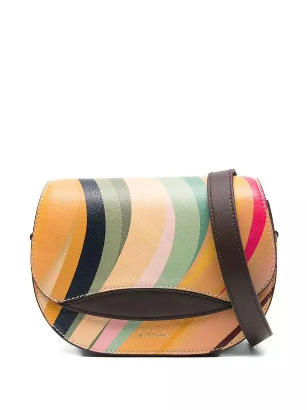 Paul Smith Leather Cross Body Bag - Brown
